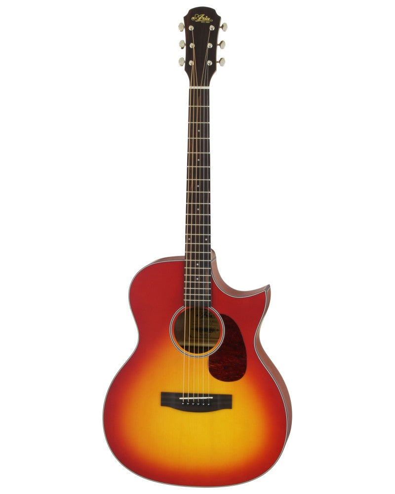 Aria 101CE Cherry Sunburst – Music Box